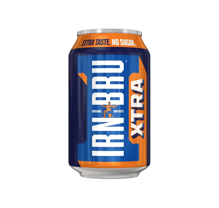 Buy Irn Bru Xtra Taste No Sugar 24 x 330ml Soft Drinks - drinksxpress.uk